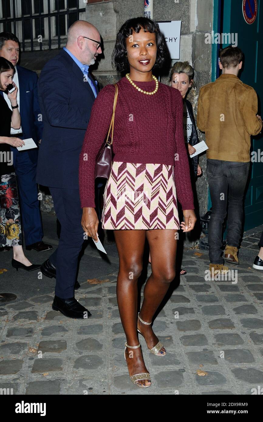 Shala Monroqueattending Givenchy's Spring-Summer 2015 Ready-To-Wear ...
