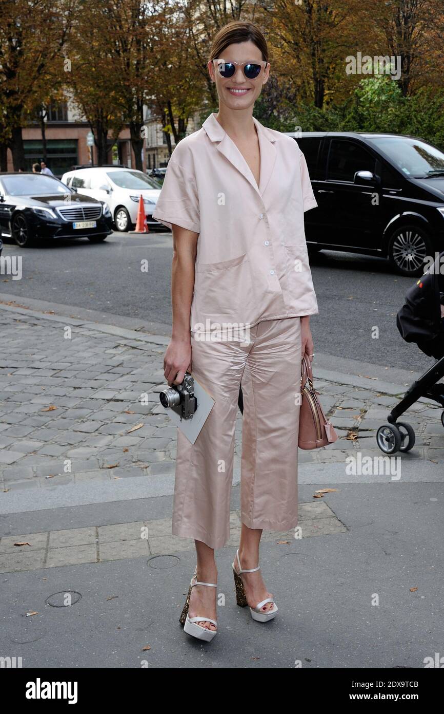 Hanneli Mustaparta attending Chloe's Spring-Summer 2015 Ready-To-Wear ...