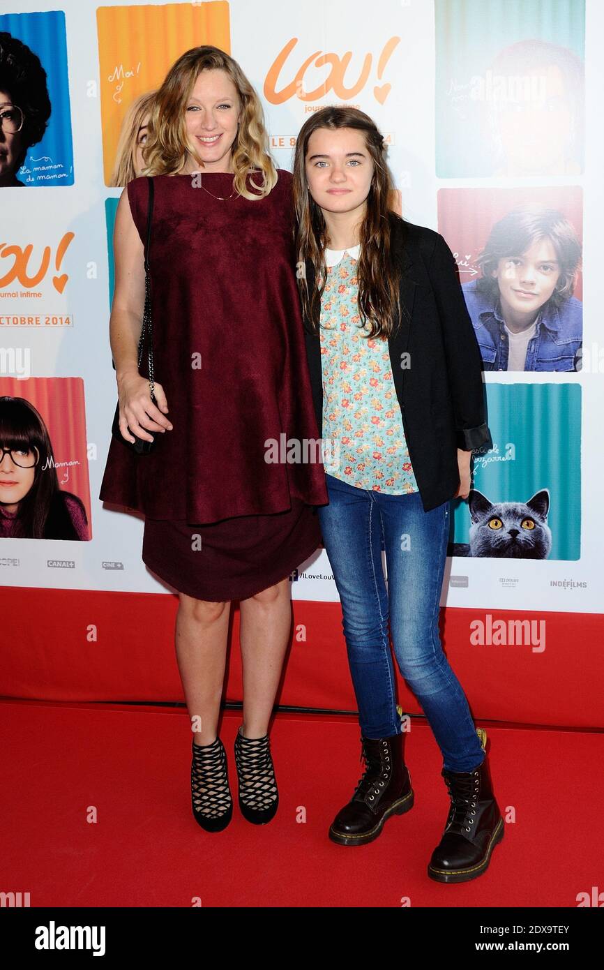 Ludivine Sagnier and Lola Lasseron attending the 'Lou Journal Infime ...