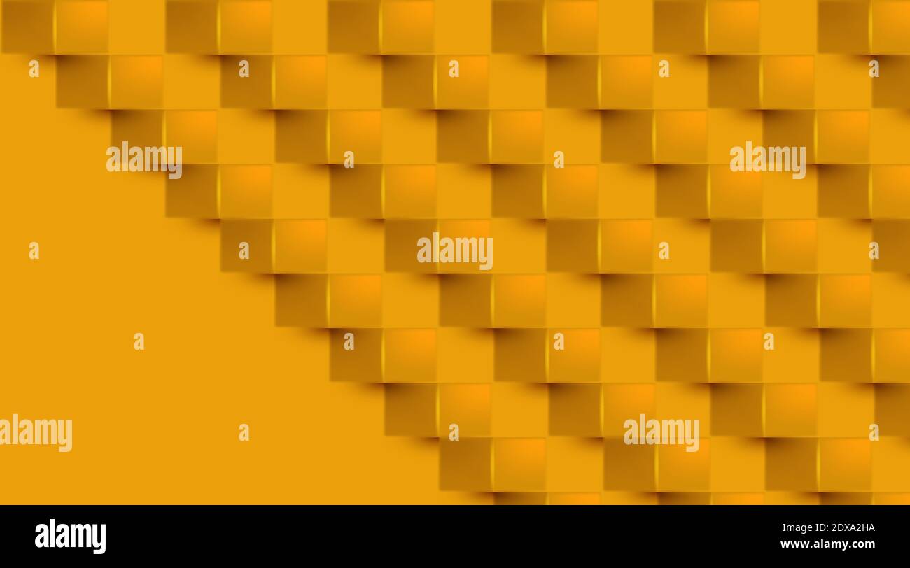 square geometric paper art vector illustration Stock Vector Image & Art ...