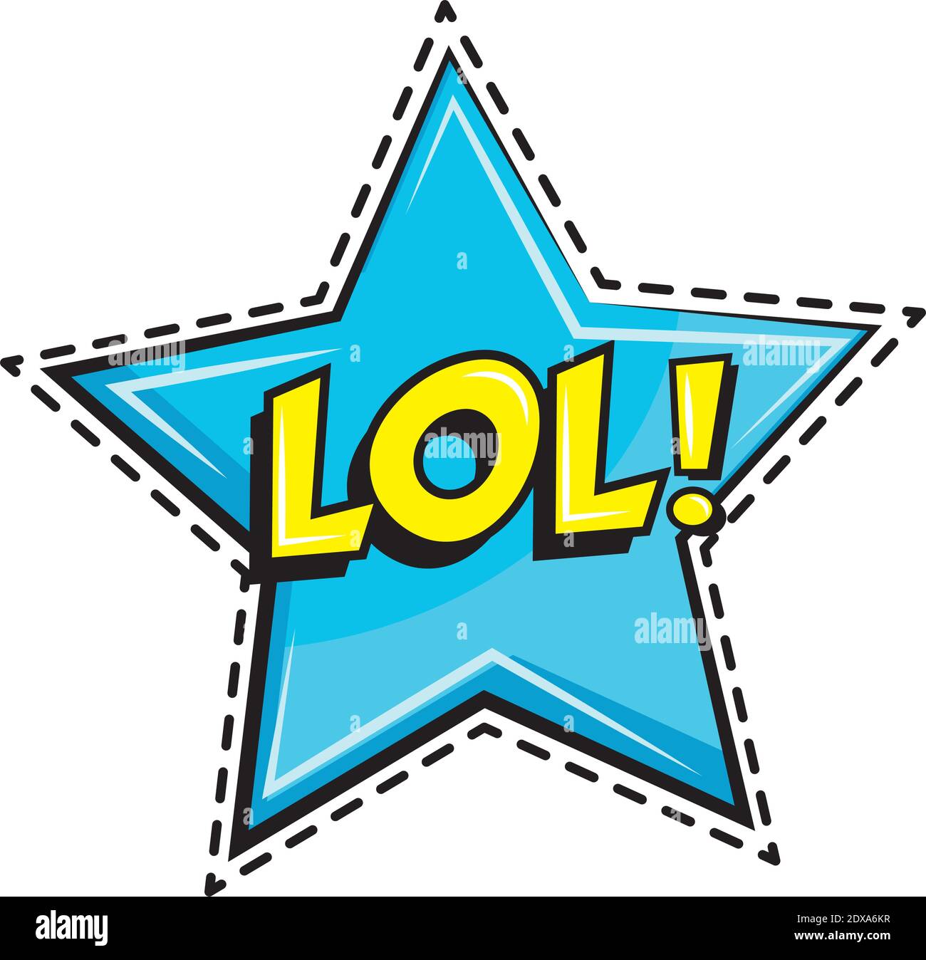 Lol star Stock Vector Images - Alamy