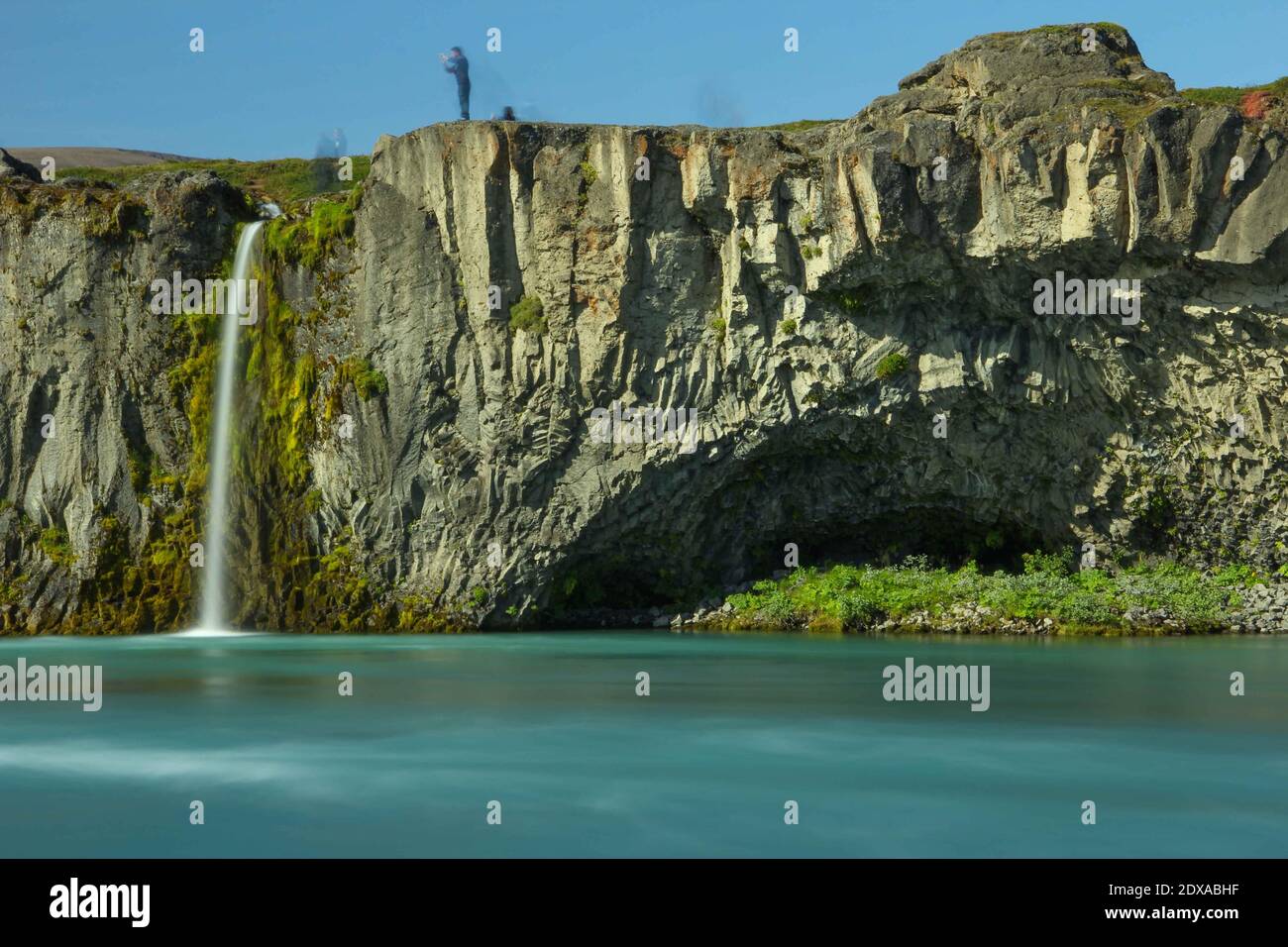 Godafoss also called Waterfall Of The Gods, one of the most spectacular ...