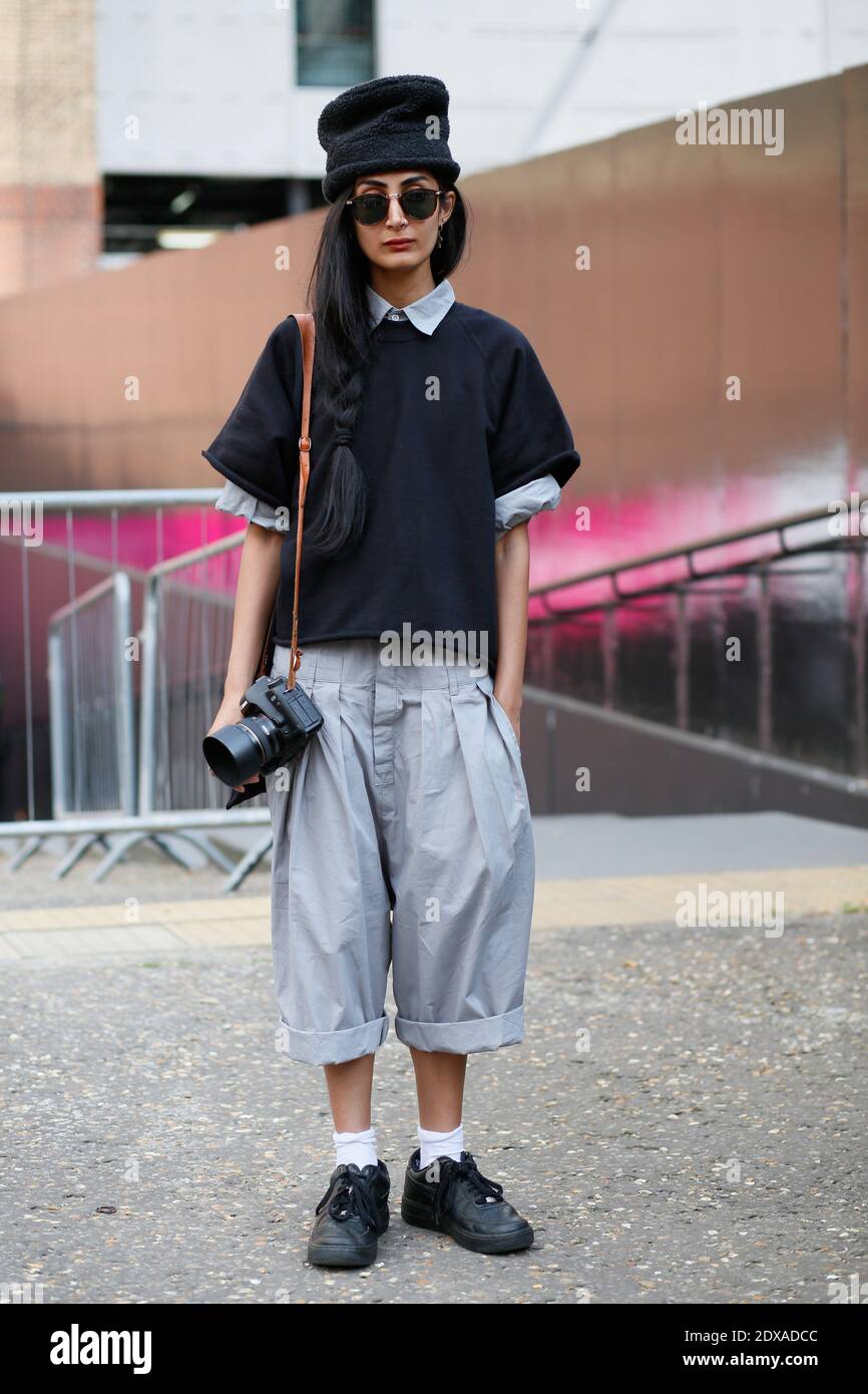 Nadia Sarwar, blogger, arriving at Christoper Kane, Ready-to-Wear ...