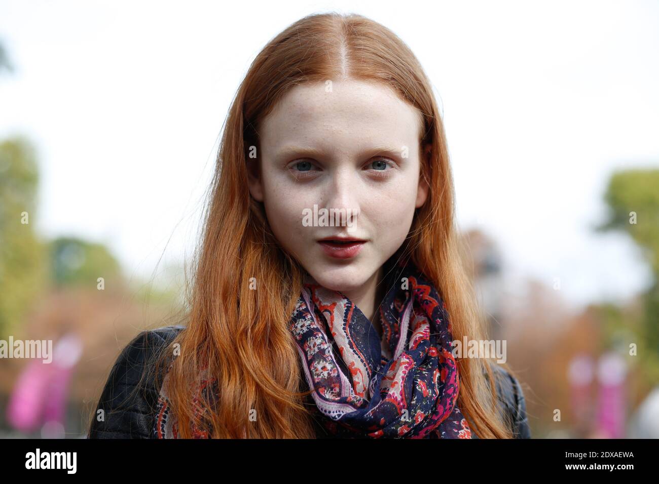 street style, Madison Stubbington, model during Giambattista Valli ...