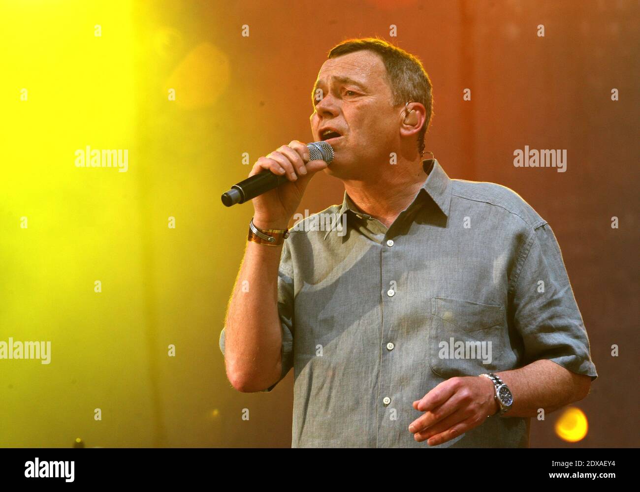 English singer's UB40 performs during The Deferlante's festival at ...