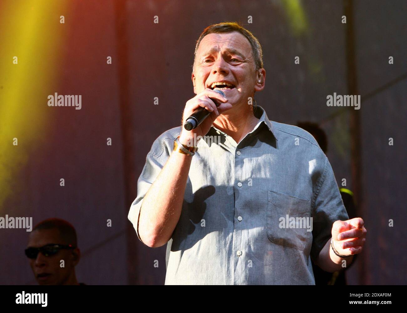 English singer's UB40 performs during The Deferlante's festival at ...