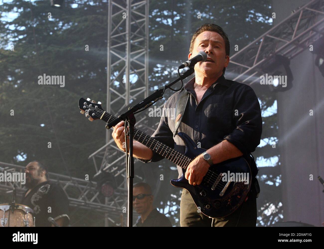 English singer's UB40 performs during The Deferlante's festival at ...
