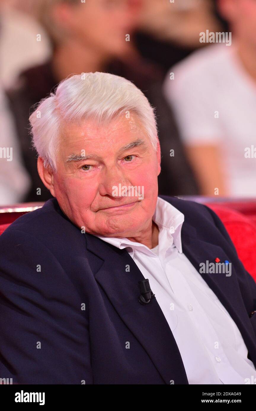 Raymond Poulidor at the taping of Vivement Dimanche in Paris, France ...