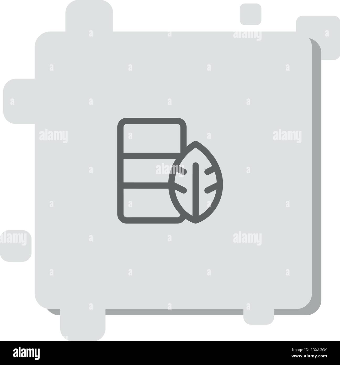 mint vector icon modern simple vector illustration Stock Vector Image ...