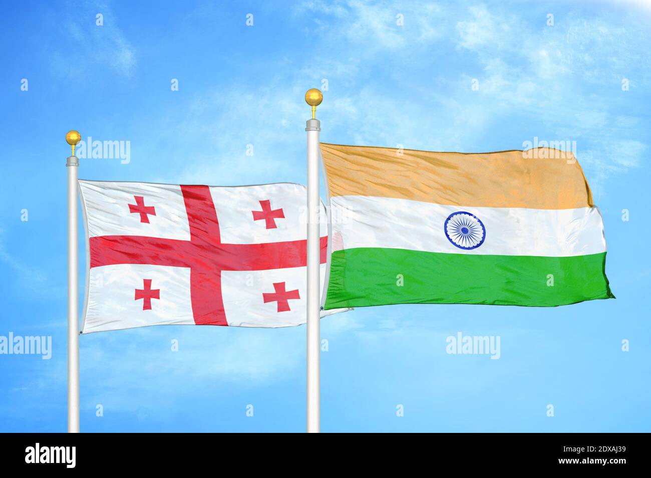 Georgia india conflict hi-res stock photography and images - Alamy