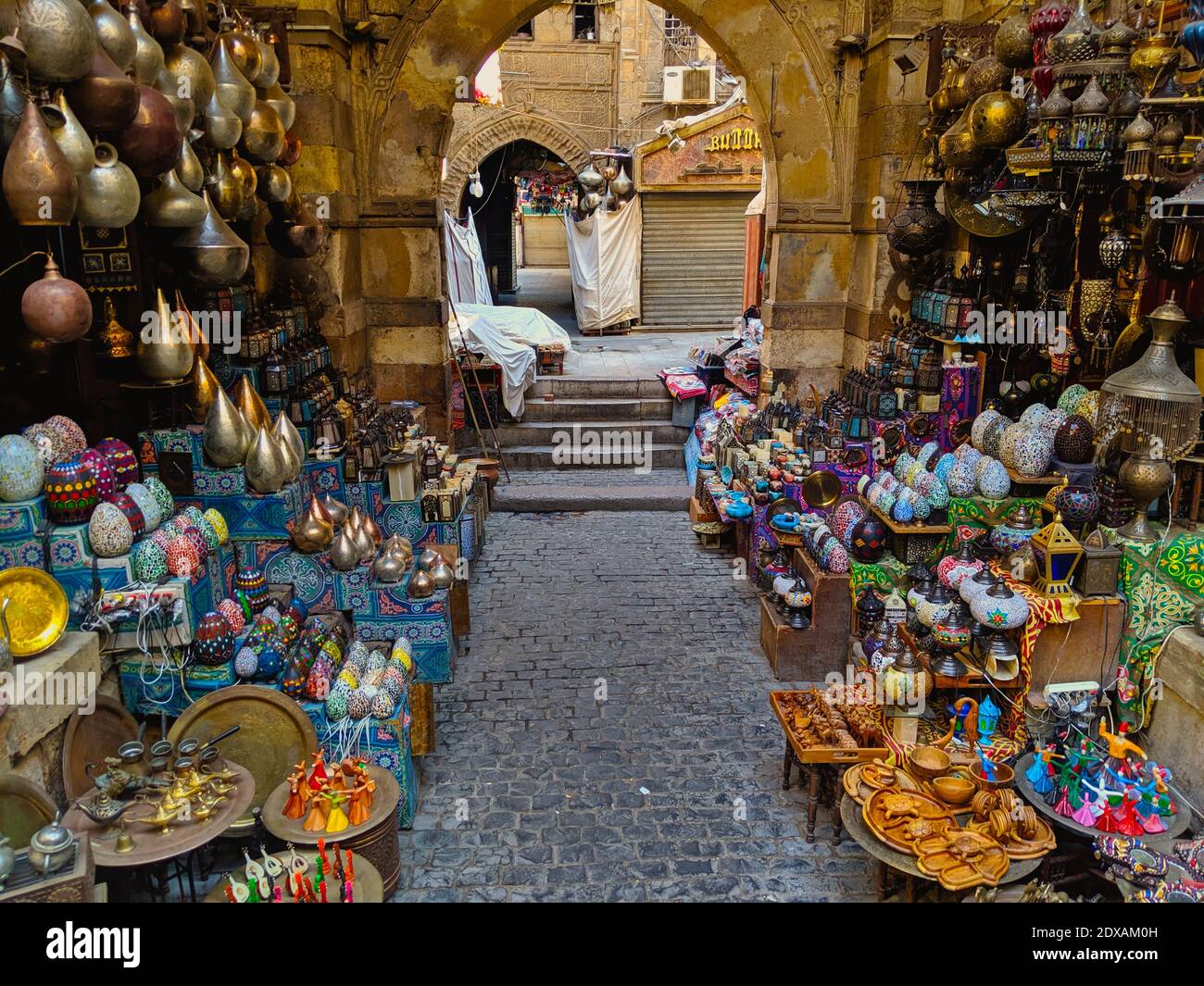 Bazaar in Egypt Stock Photo - Alamy