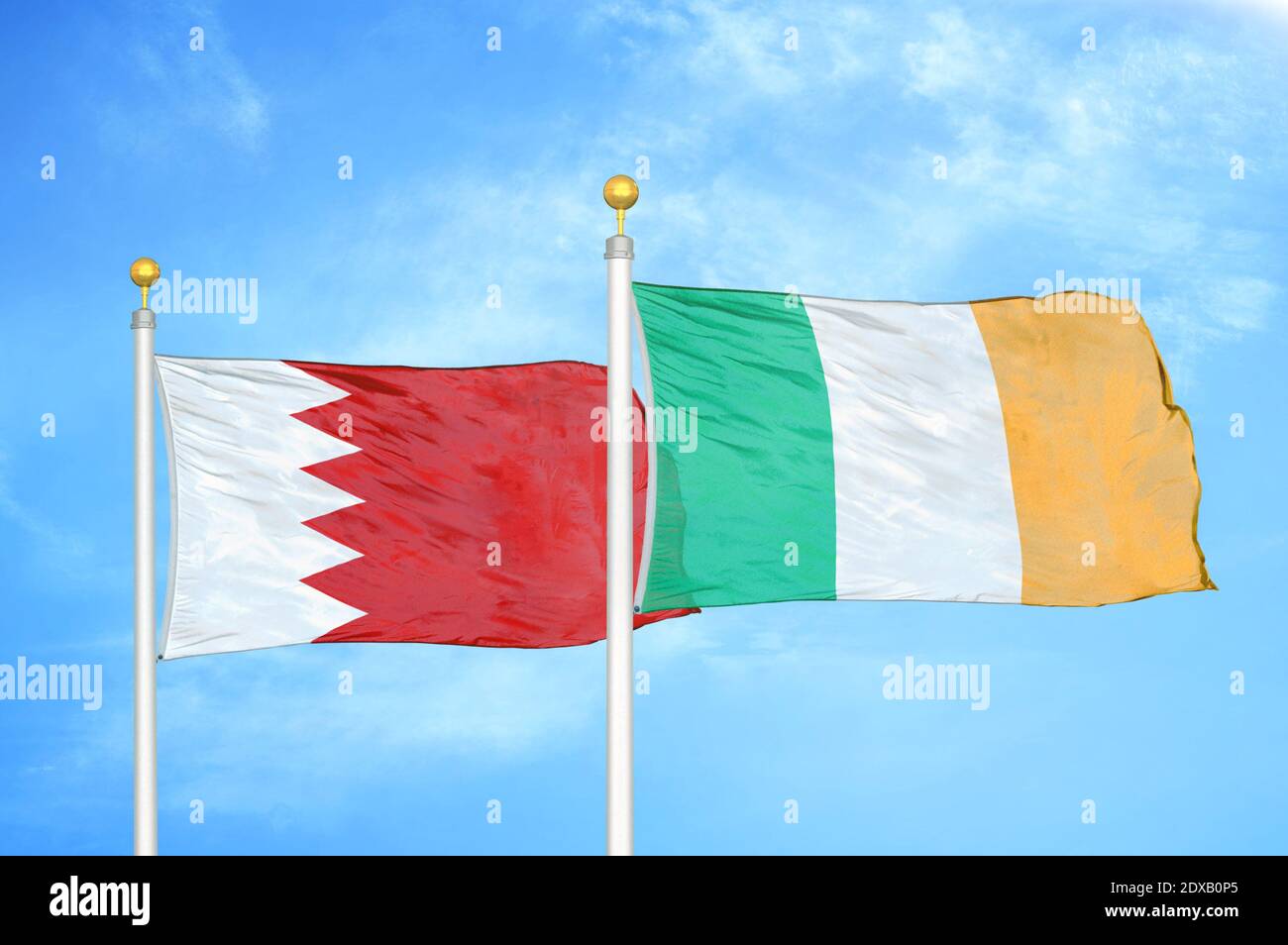 Bahrain ireland flag hi-res stock photography and images - Alamy