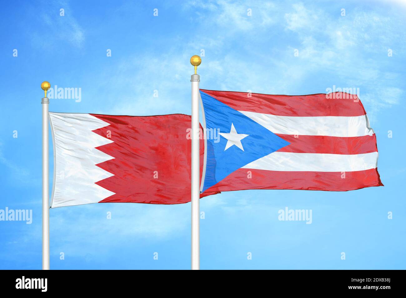 Bahrain vs puerto rico hi-res stock photography and images - Alamy