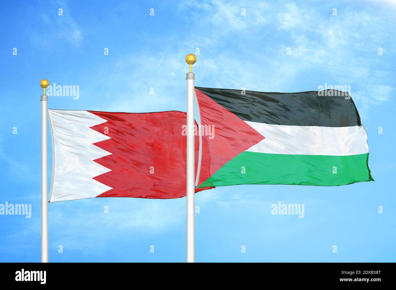 Bahrain palestine flag hi-res stock photography and images - Alamy