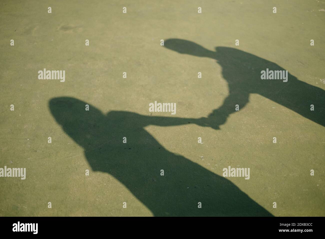 Couple Romantic Hand Holding Shadow High Resolution Stock Photography ...