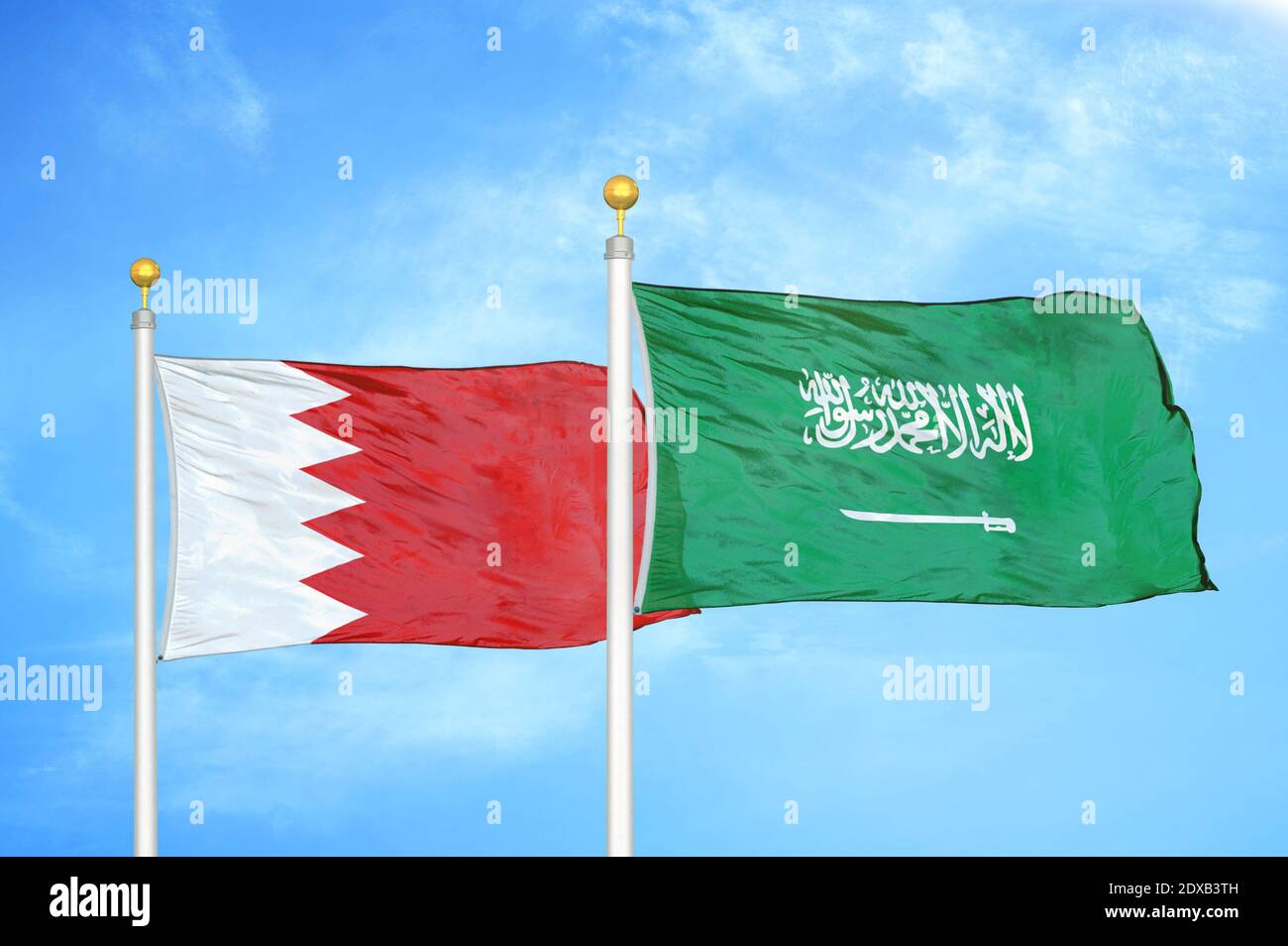 Saudi arabia vs bahrain hi-res stock photography and images - Alamy