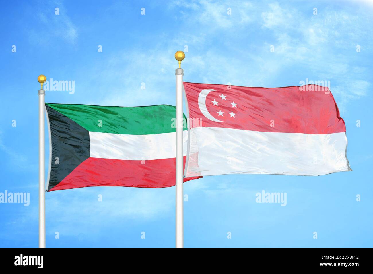 Kuwait singapore conflict hi-res stock photography and images - Alamy