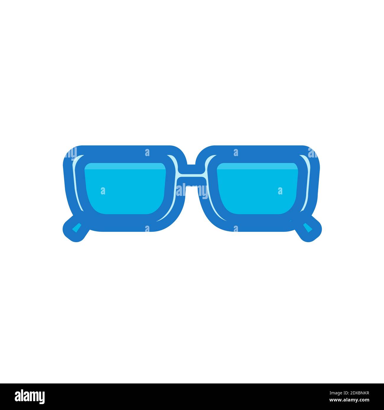 eye glass icon vector illustration isolated on white background Stock ...