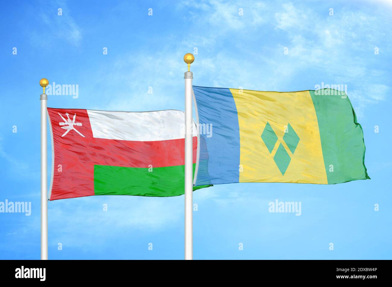 Oman saint vincent and the grenadines hi-res stock photography and ...