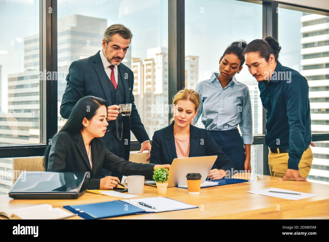 Business person lecture boss hi-res stock photography and images - Alamy