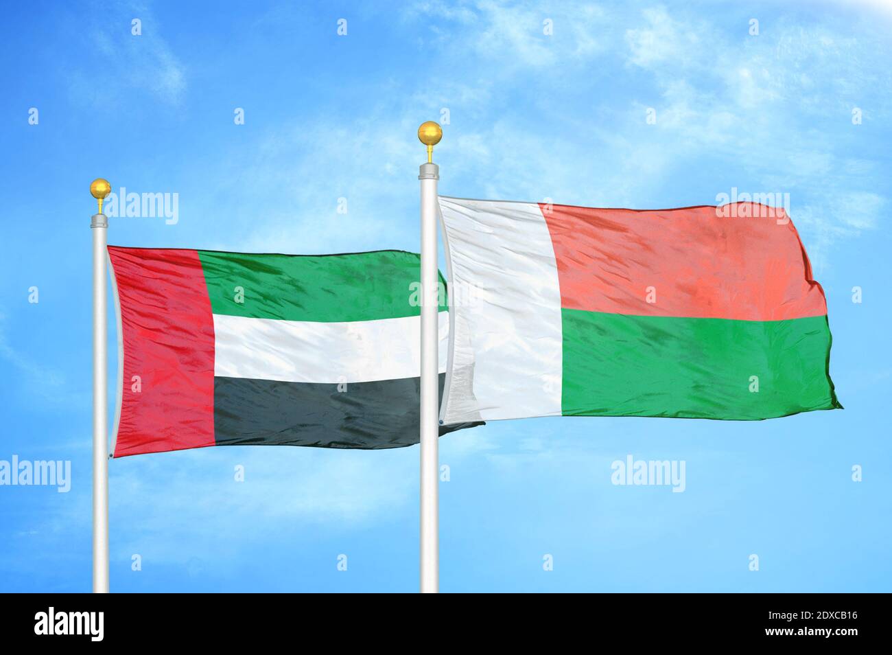 Madagascar vs united arab emirates hi-res stock photography and images ...