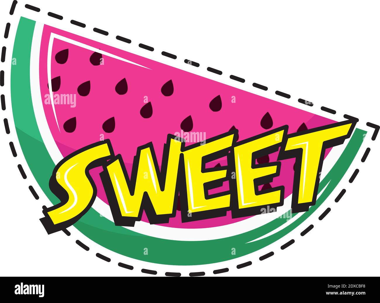 Creative fruit word art Cut Out Stock Images & Pictures - Alamy