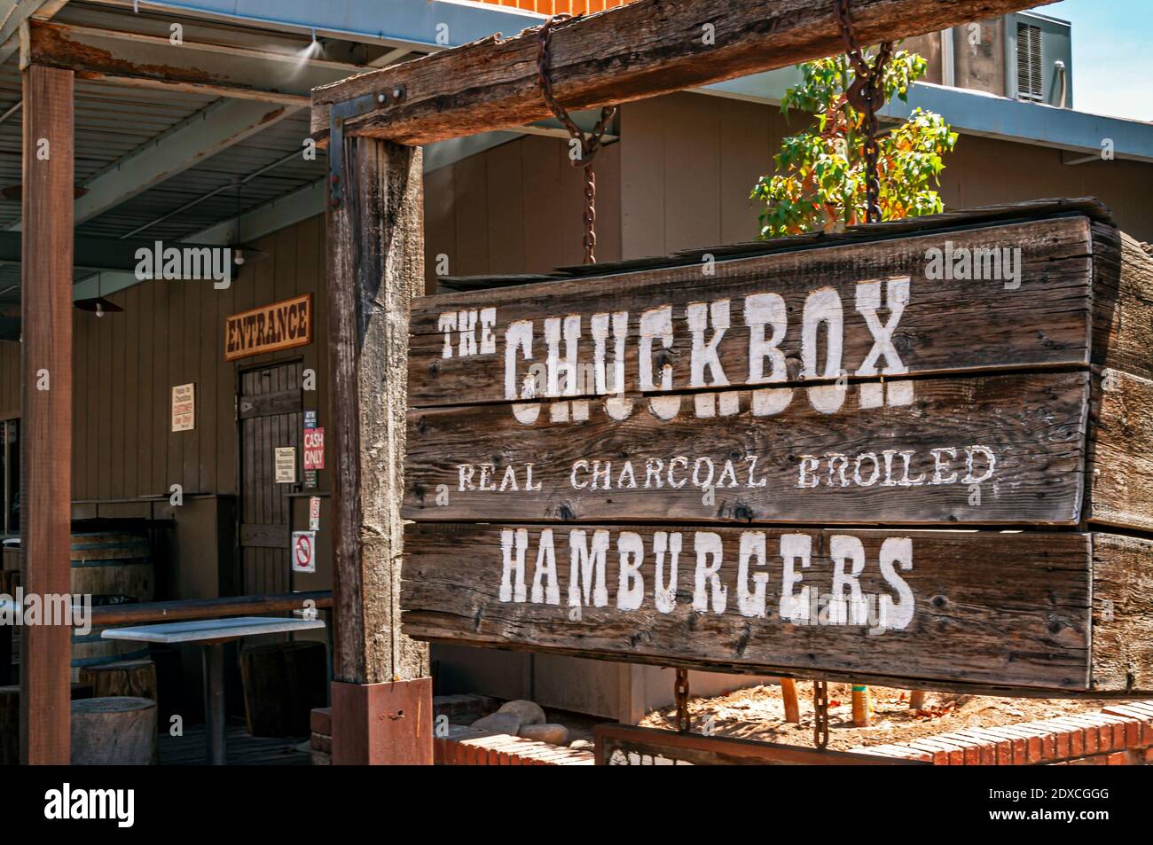 The Chuckbox Hamburgers in downtown Tempe, Arizona Stock Photo - Alamy