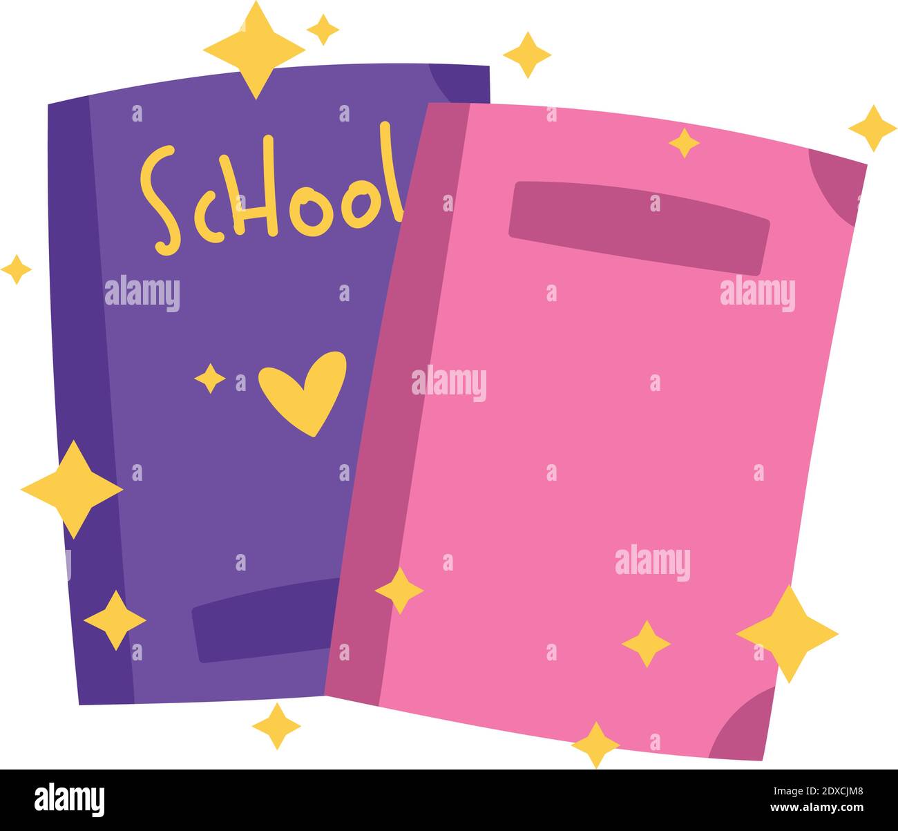 back to school books learn and read lesson design vector illustration ...
