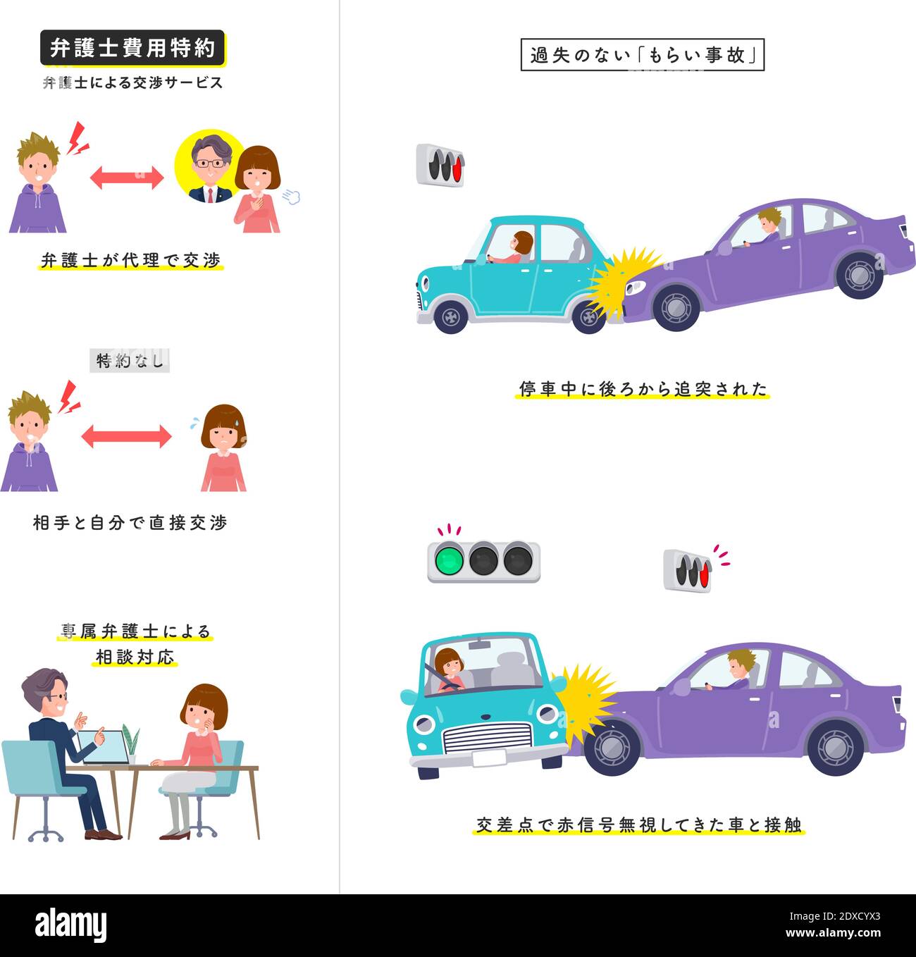 Rear end of a car driving Cut Out Stock Images & Pictures - Alamy