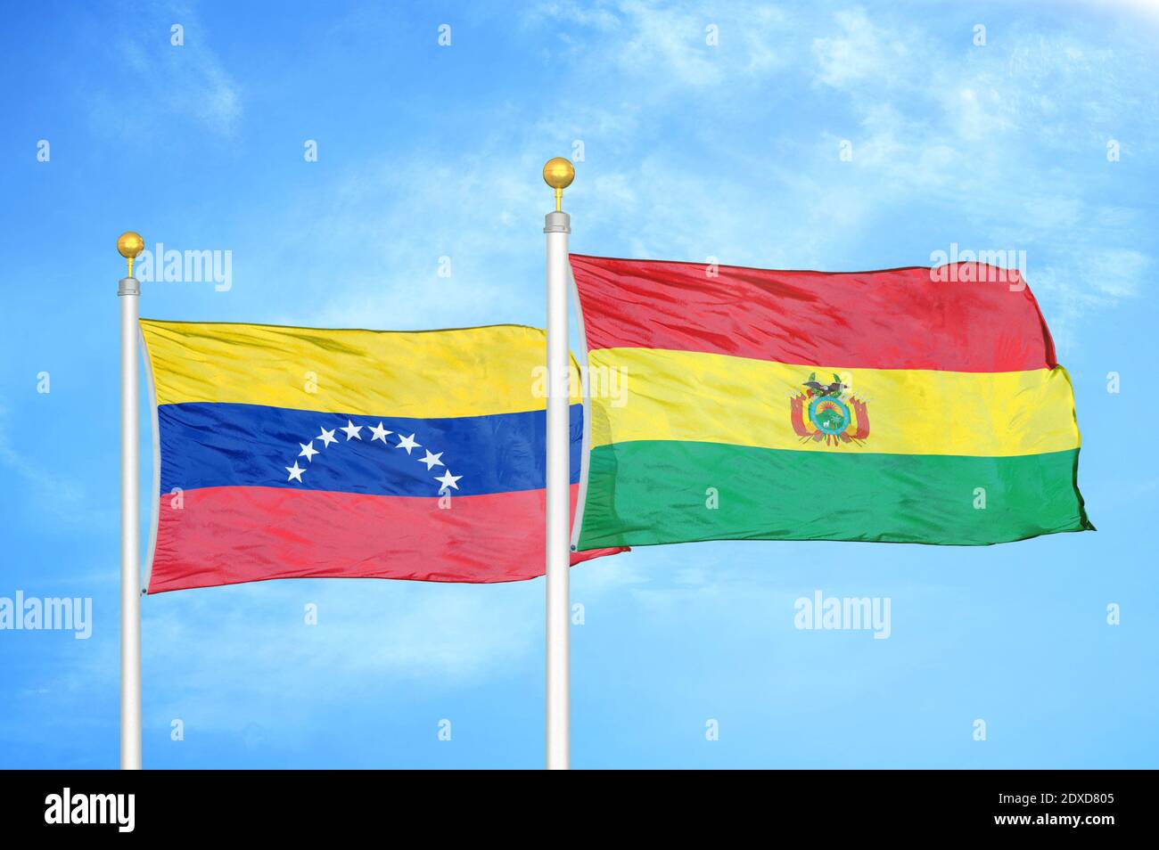 Venezuela vs bolivia hi-res stock photography and images - Alamy