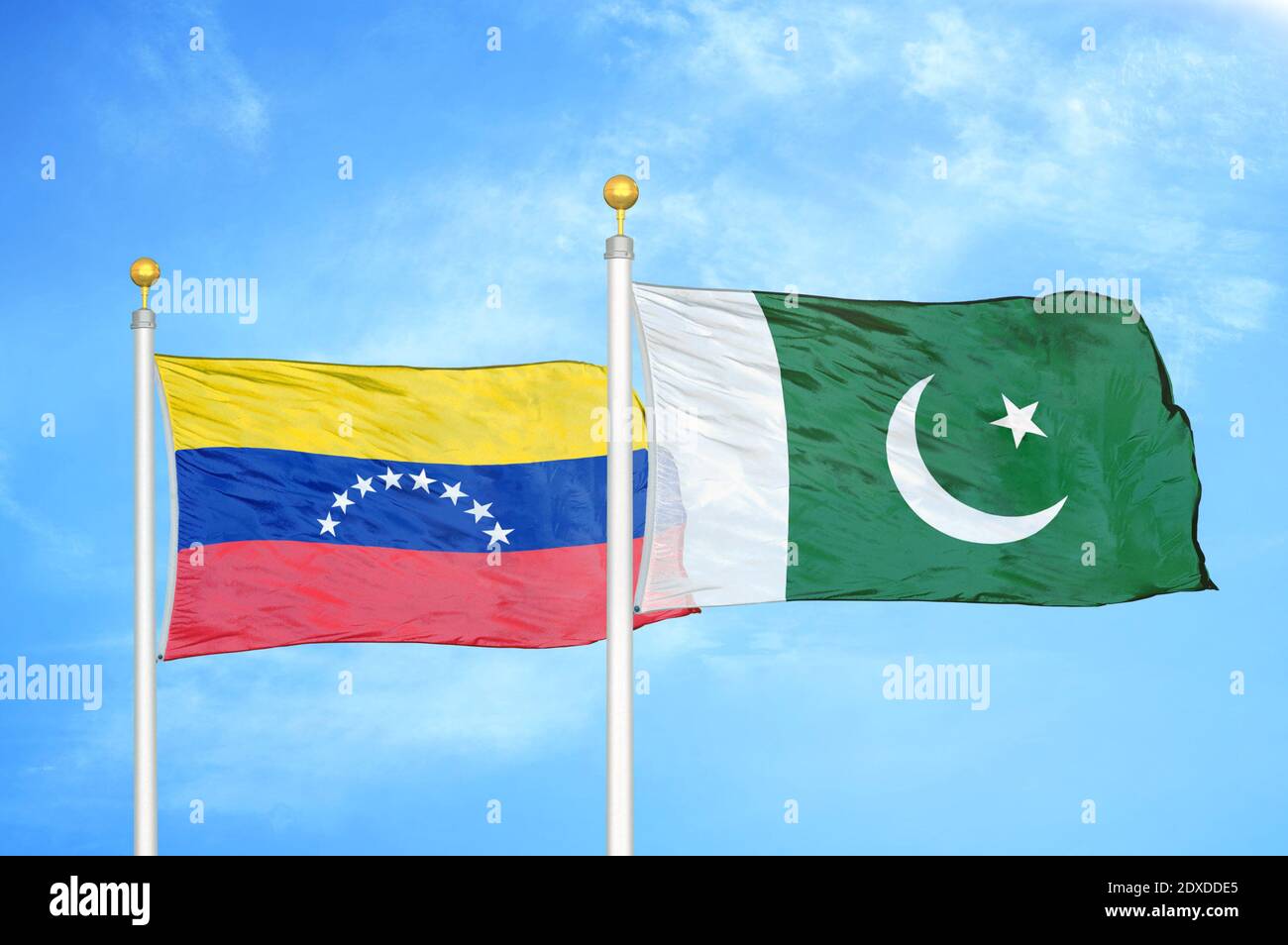 Venezuela pakistan flag hi-res stock photography and images - Alamy