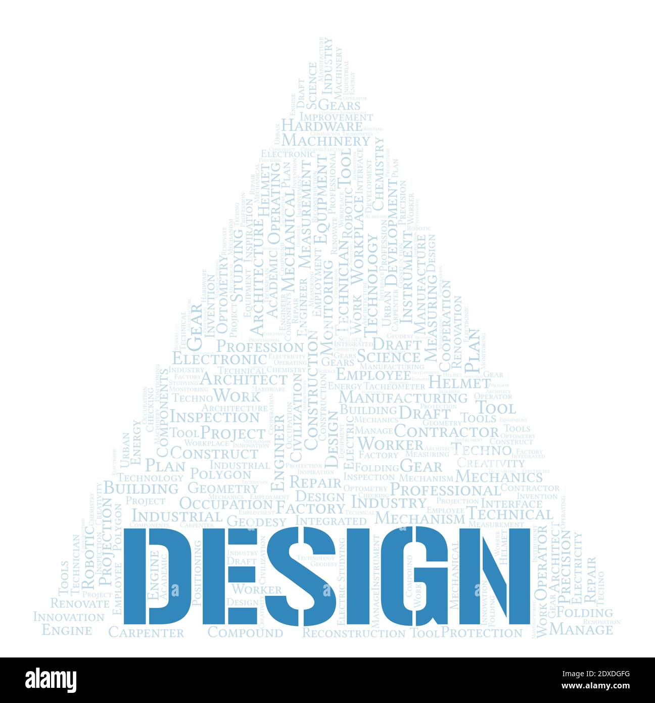 Design typography word cloud create with text only Stock Photo - Alamy