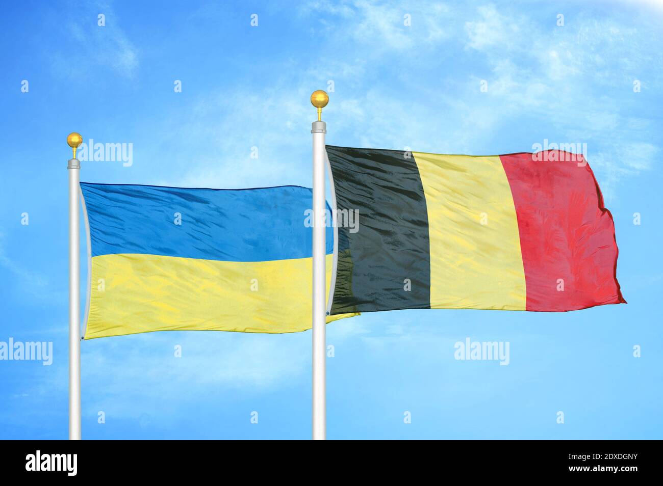 Belgium ukraine flag hi-res stock photography and images - Alamy