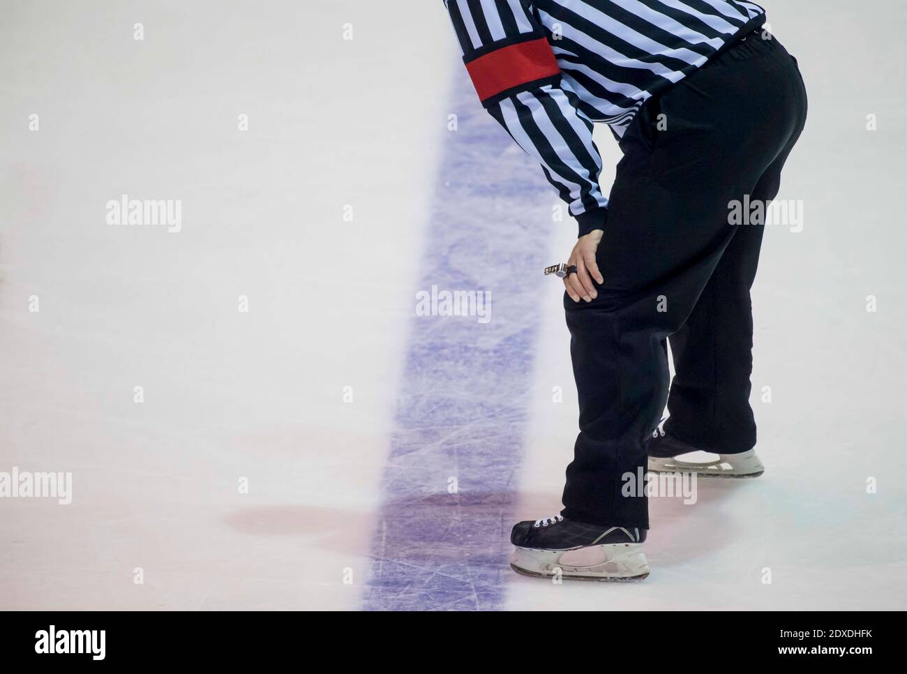 Man standing on ice rink hi-res stock photography and images - Alamy