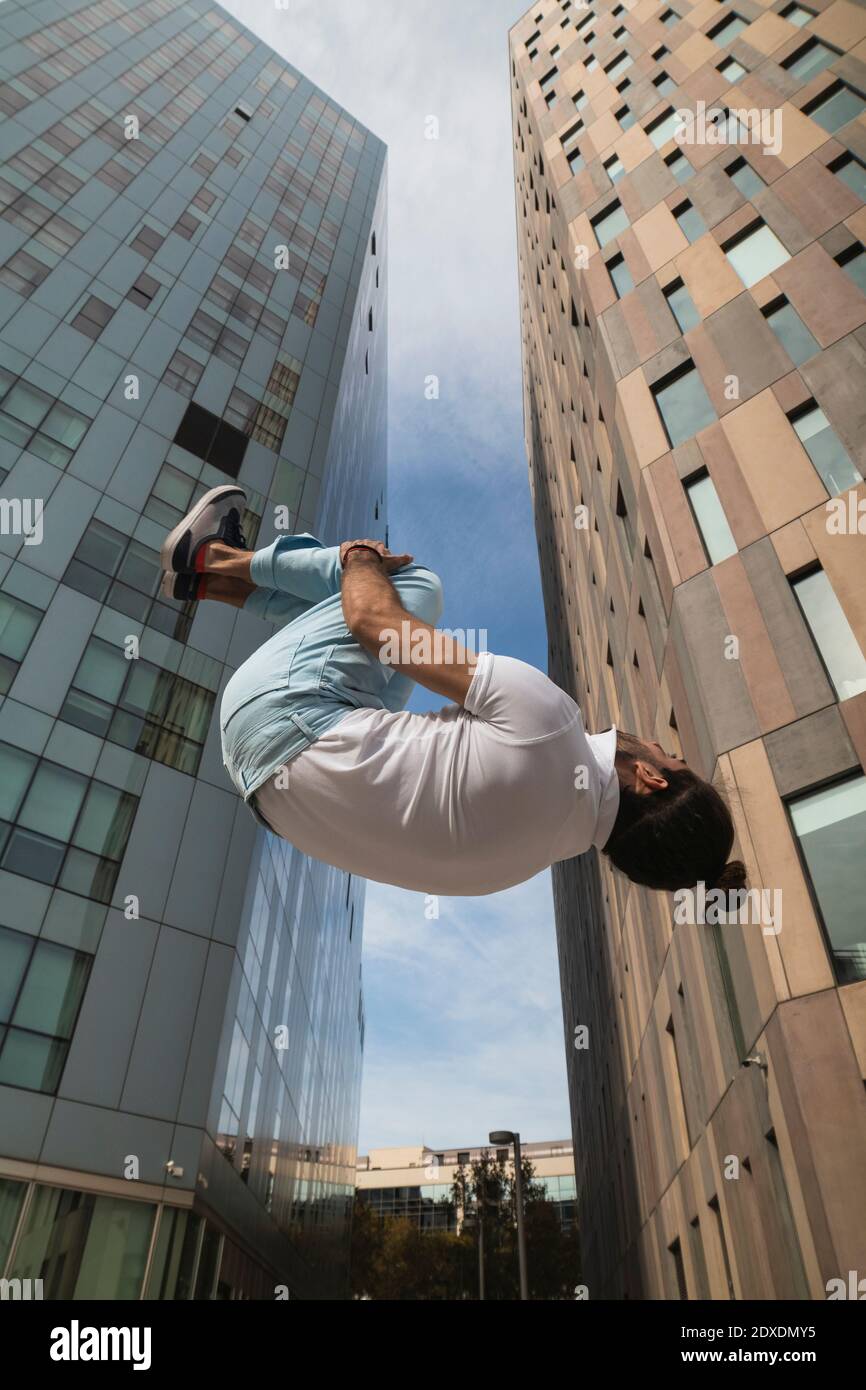 Mid air somersault hi-res stock photography and images - Alamy