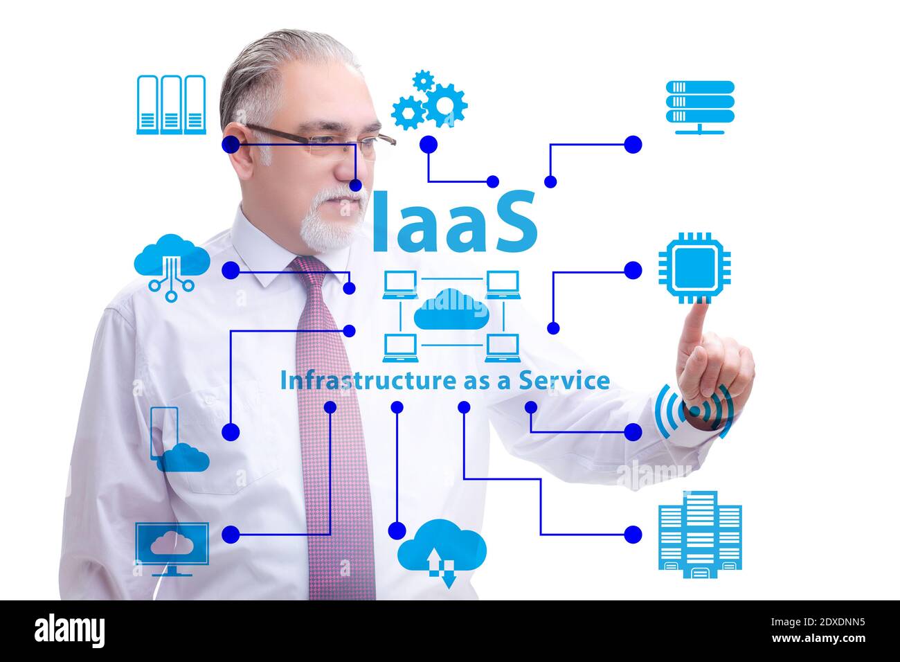 Iaas solution infrastructure hi-res stock photography and images - Alamy