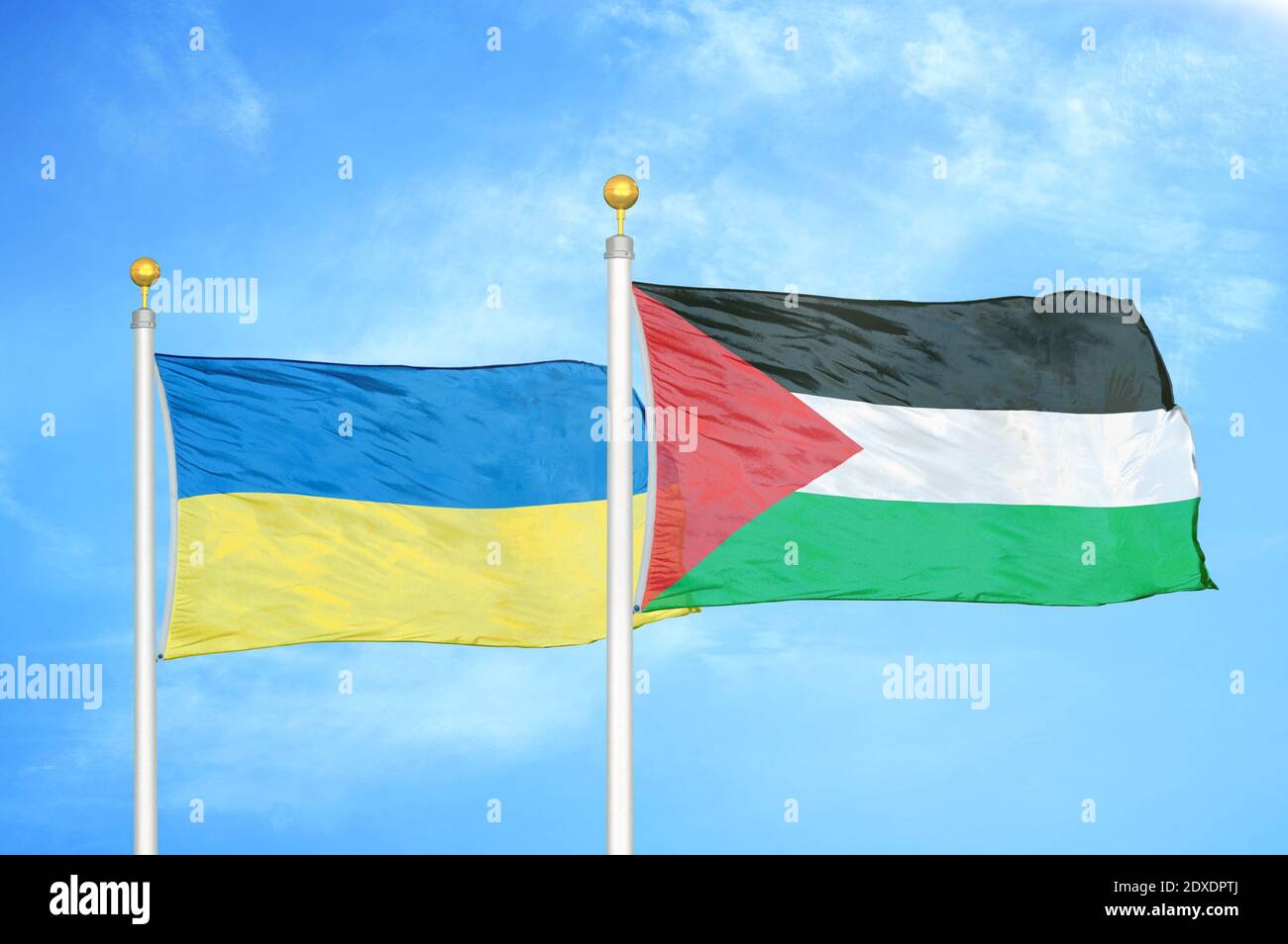 Palestine ukraine flag hi-res stock photography and images - Alamy