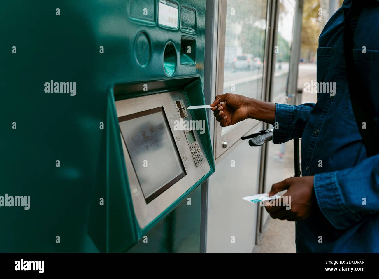 Inserting ticket hi-res stock photography and images - Alamy