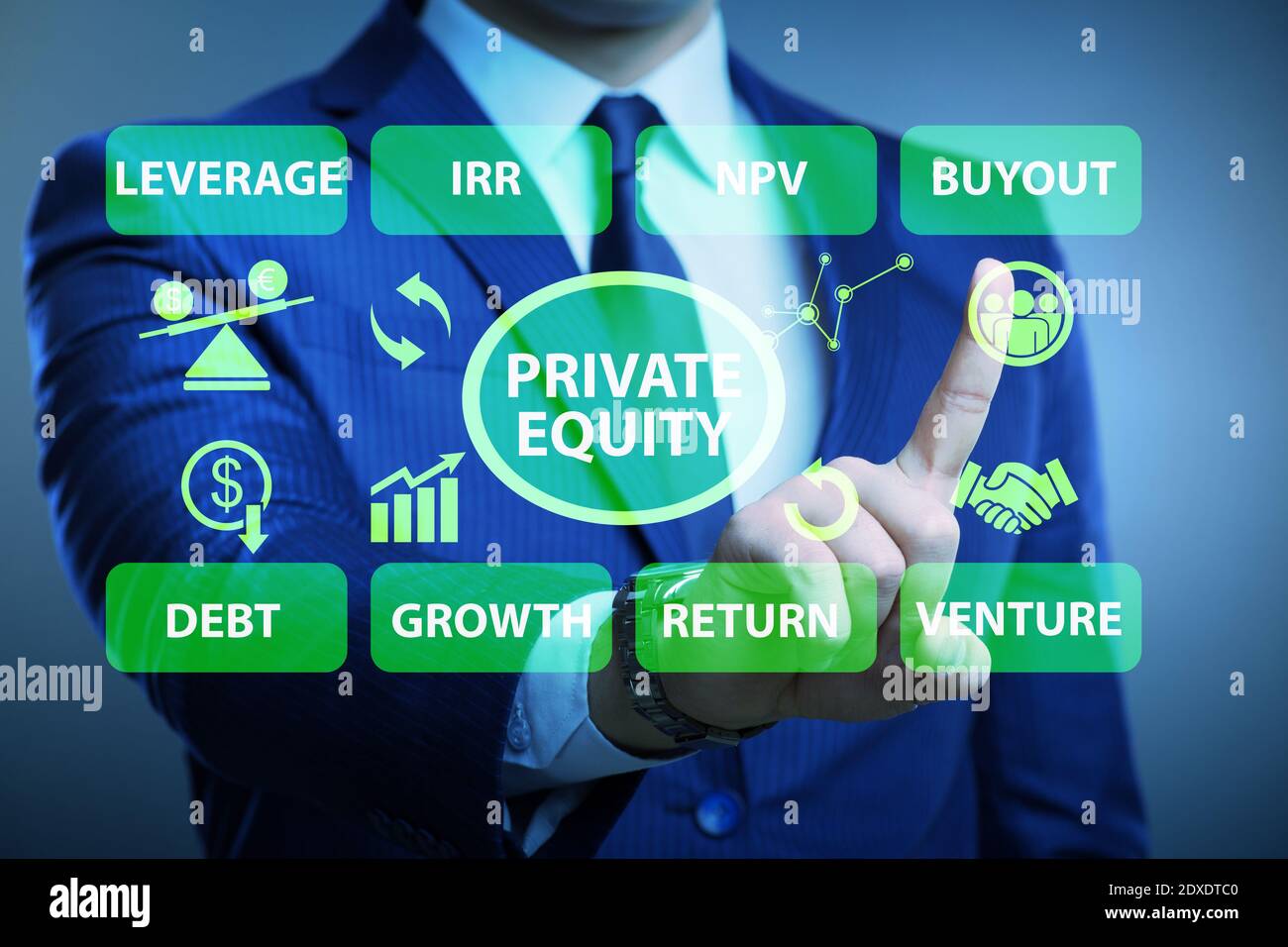 Private equity investment as a business concept Stock Photo - Alamy