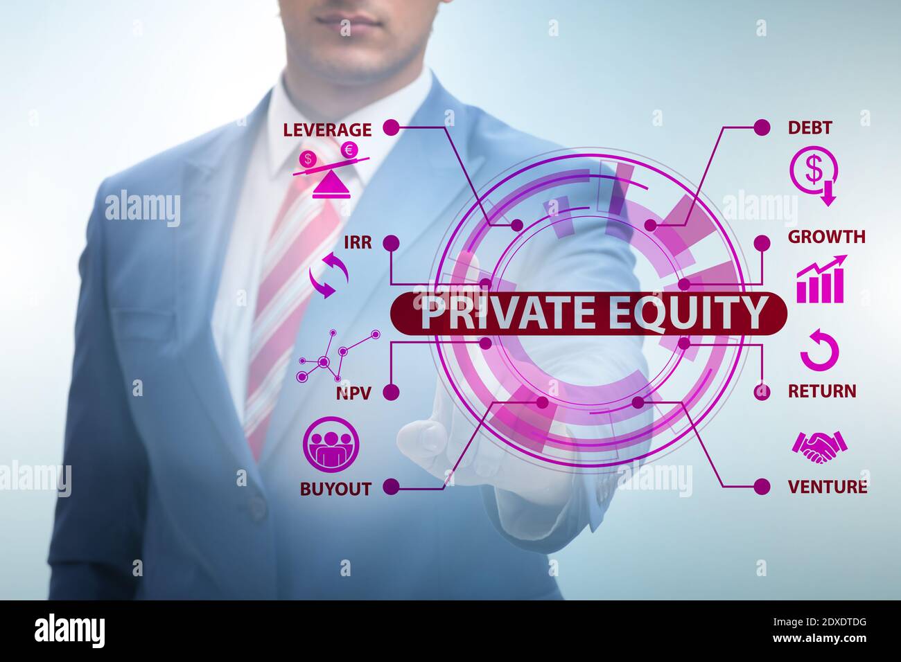 Private equity investment as a business concept Stock Photo - Alamy