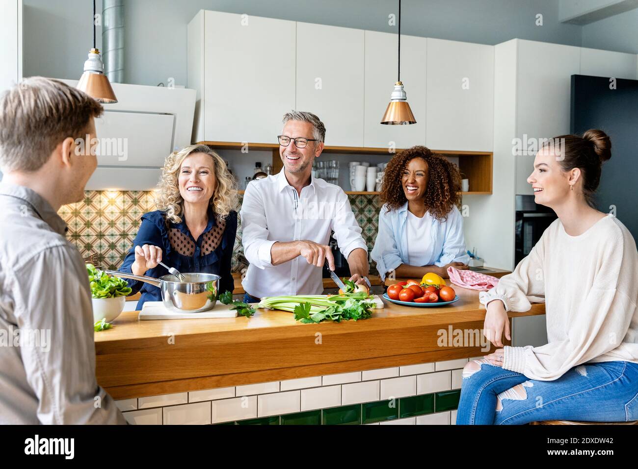 Someone Cooking Food