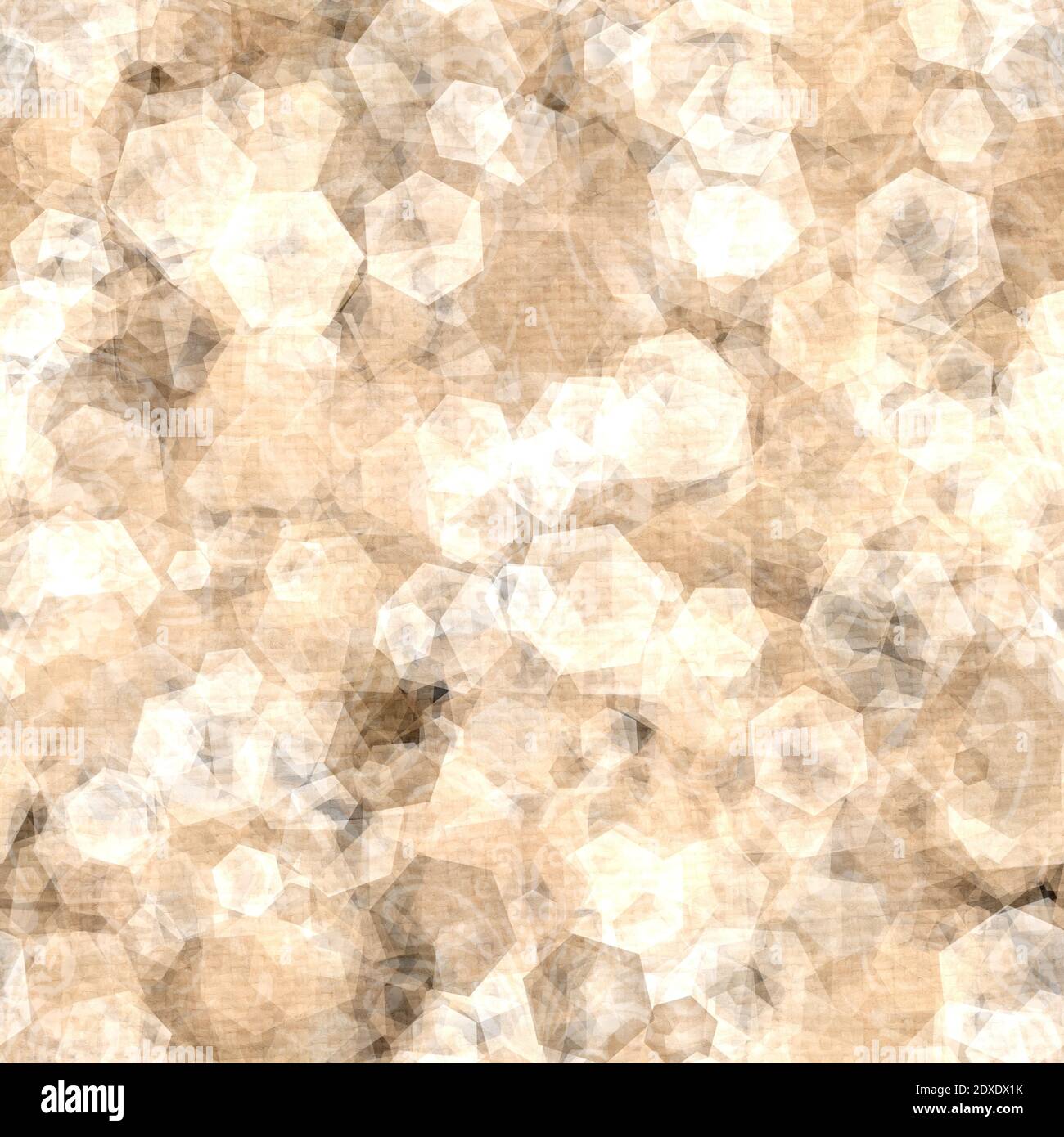Seamless geo splattered hexagon shape pattern print Stock Photo - Alamy
