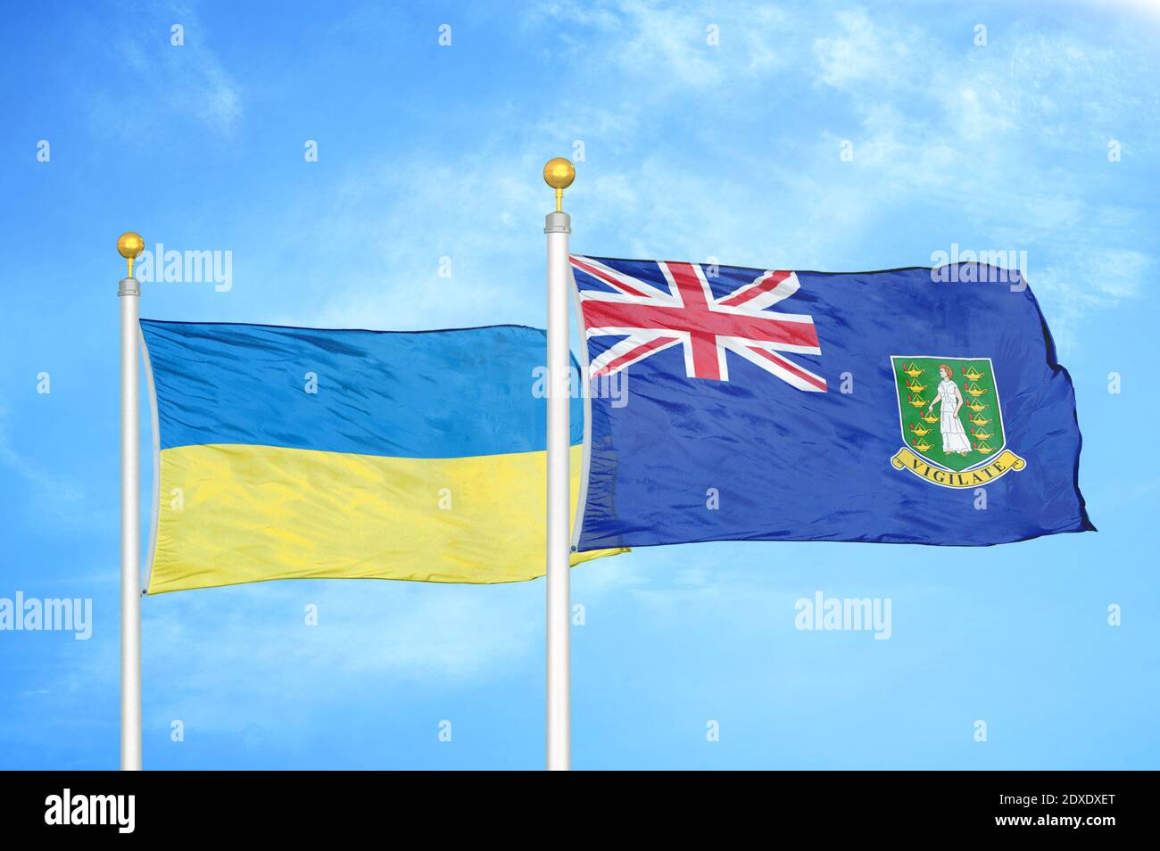 Ukraine british virgin islands hi-res stock photography and images - Alamy