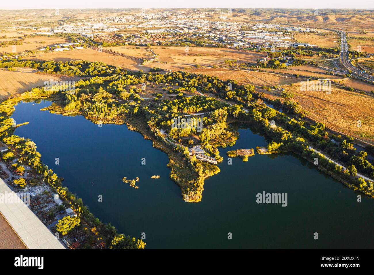 Lake aerial view hi-res stock photography and images - Alamy