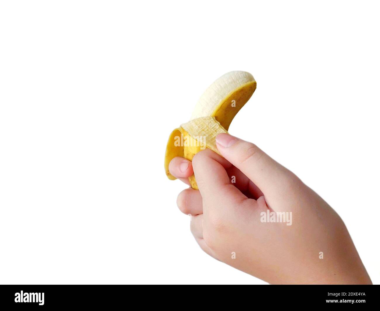 Peeling banana hand hi-res stock photography and images - Alamy