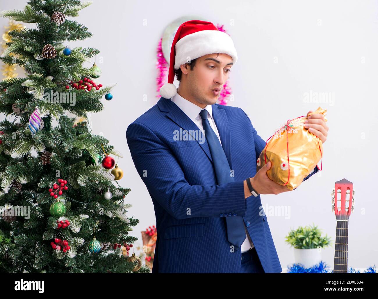 The busy employee working from home Stock Photo - Alamy