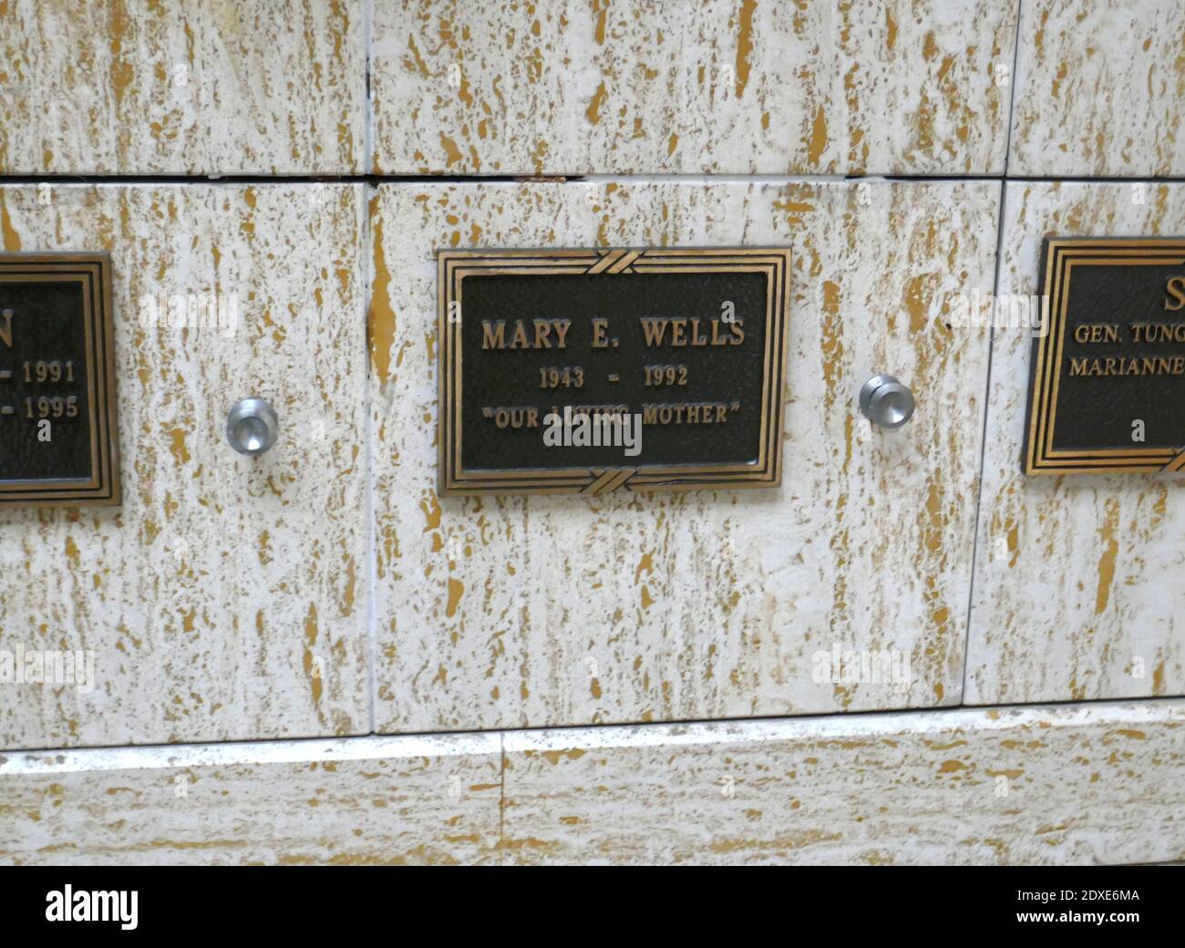 Glendale, California, USA 23rd December 2020 A general view of atmosphere of singer Mary Wells ...