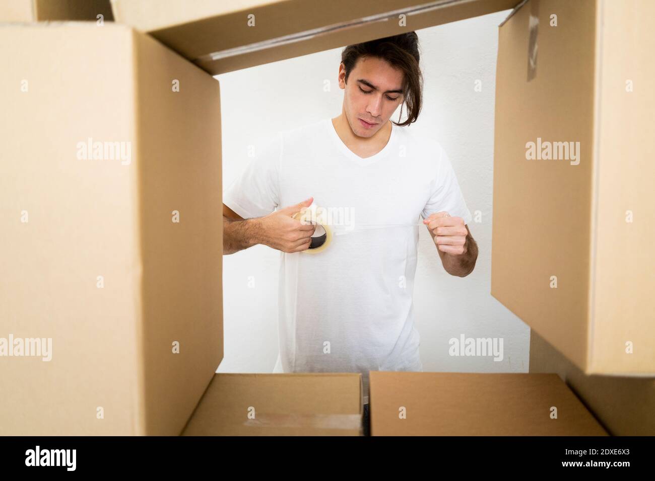 Adhesive tape transparent hi-res stock photography and images - Alamy