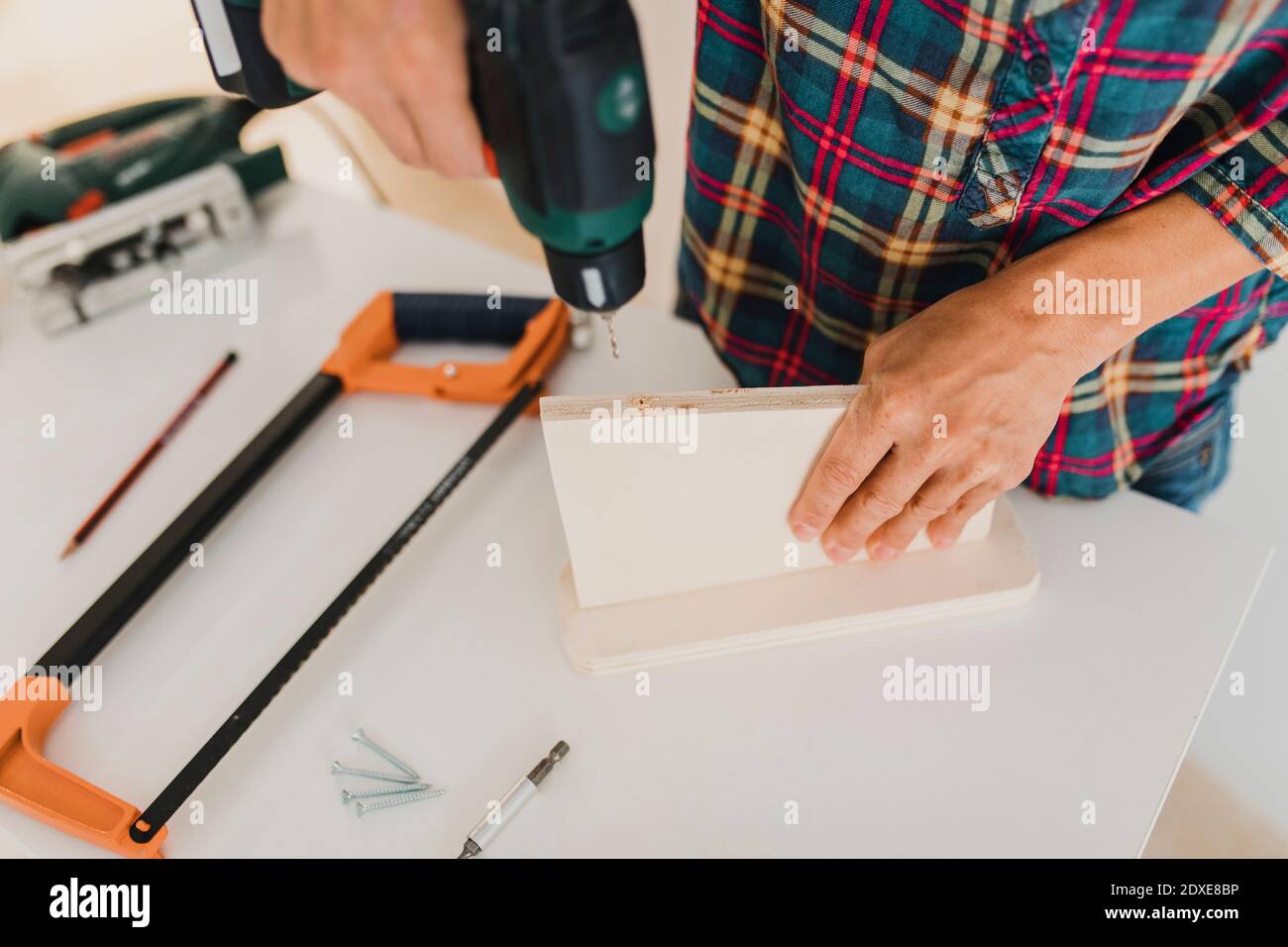 Interior electric hand drill hi-res stock photography and images - Alamy