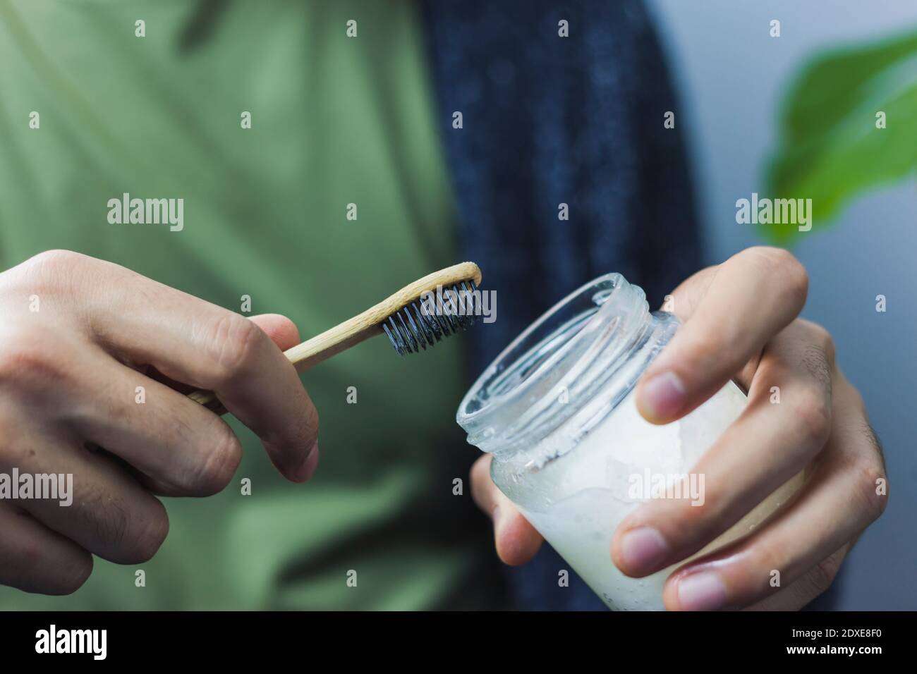 Man holding toothbrush toothpaste on hi-res stock photography and ...